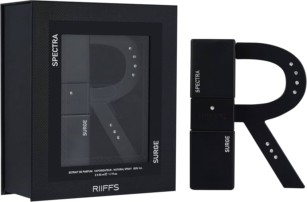 R Spectra & R Surge by Riiffs – Men's fragrance (2x 50ml) – Panda Perfumes